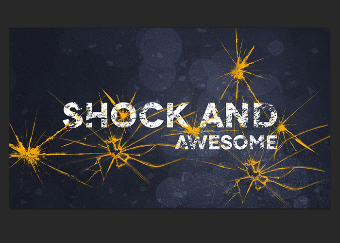 Shattered Broken Text Effect Photoshop Tutorial shattered-broken-text-effect-photoshop-tutorial