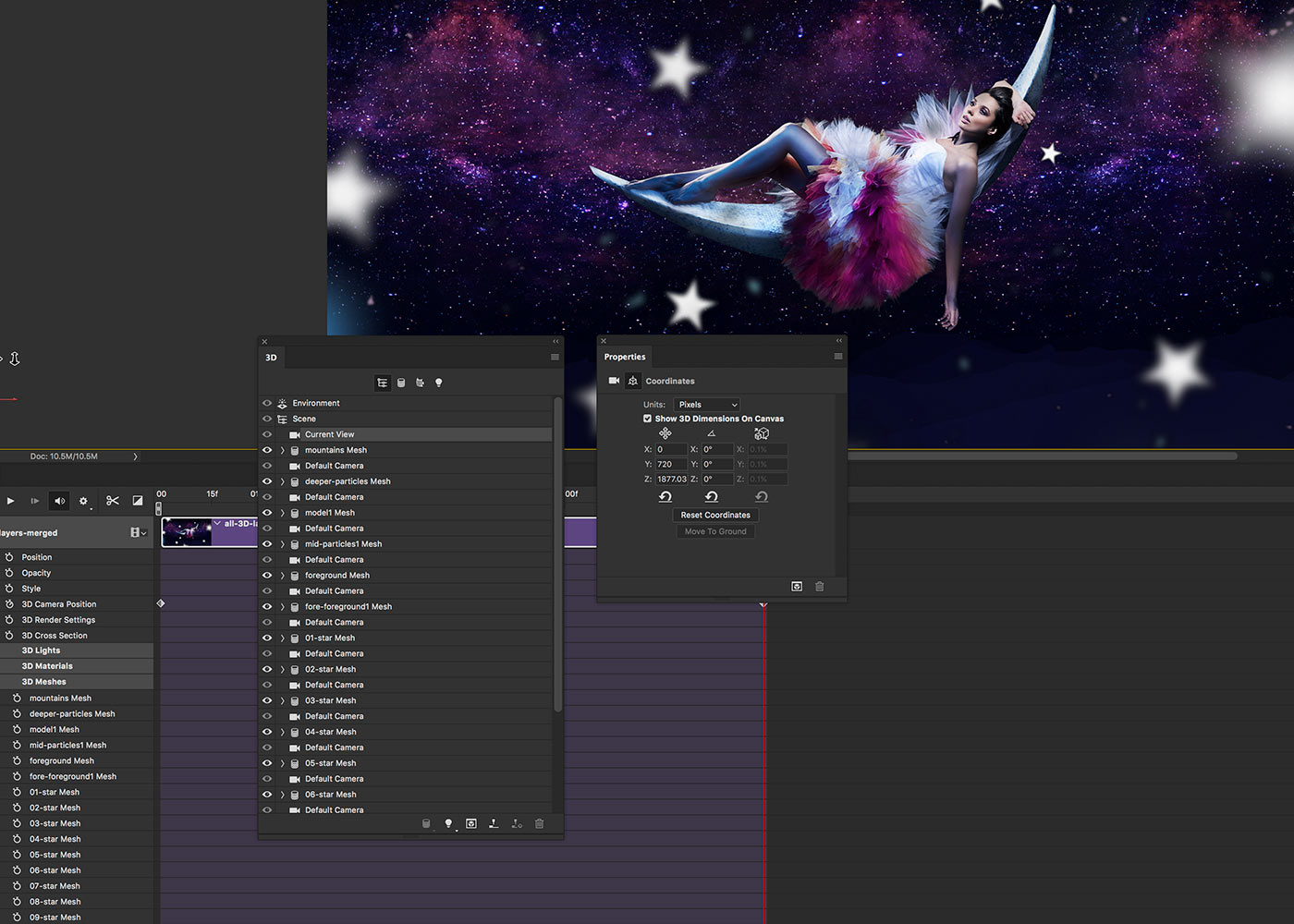 Photoshop Cc 3d Animation Parallax Effect Tutorial