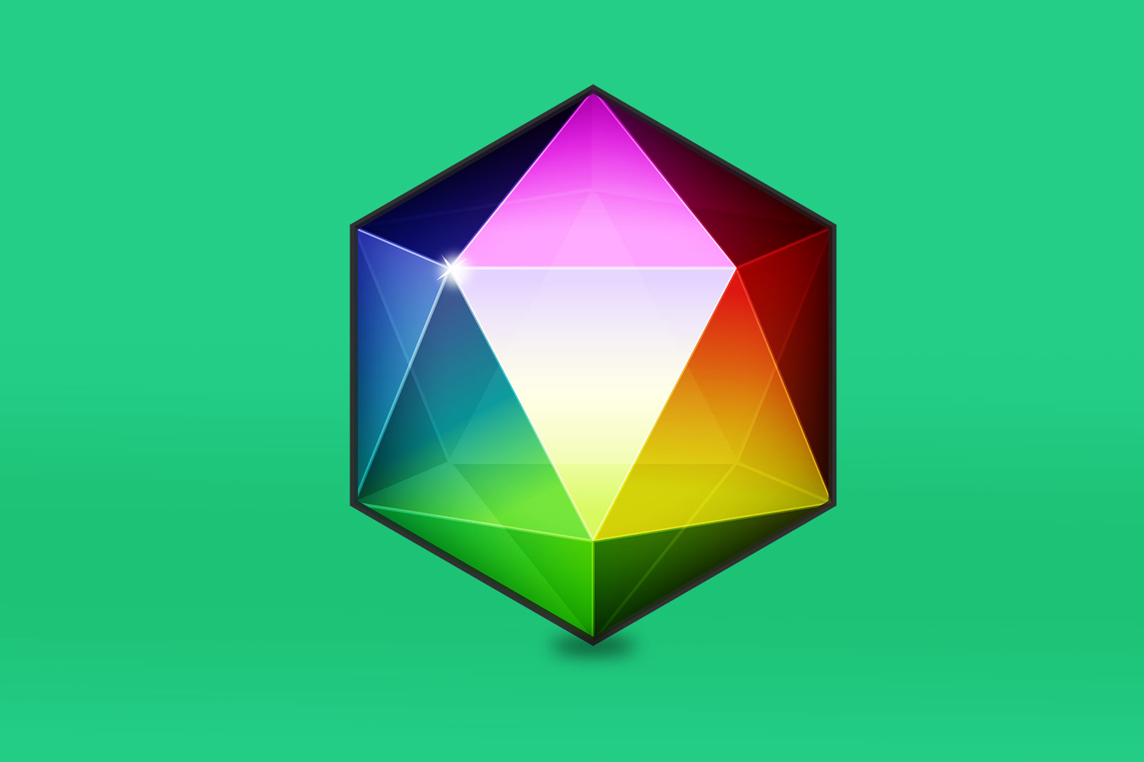 Create A Polygon Geometric Gemstone In Illustrator CC
