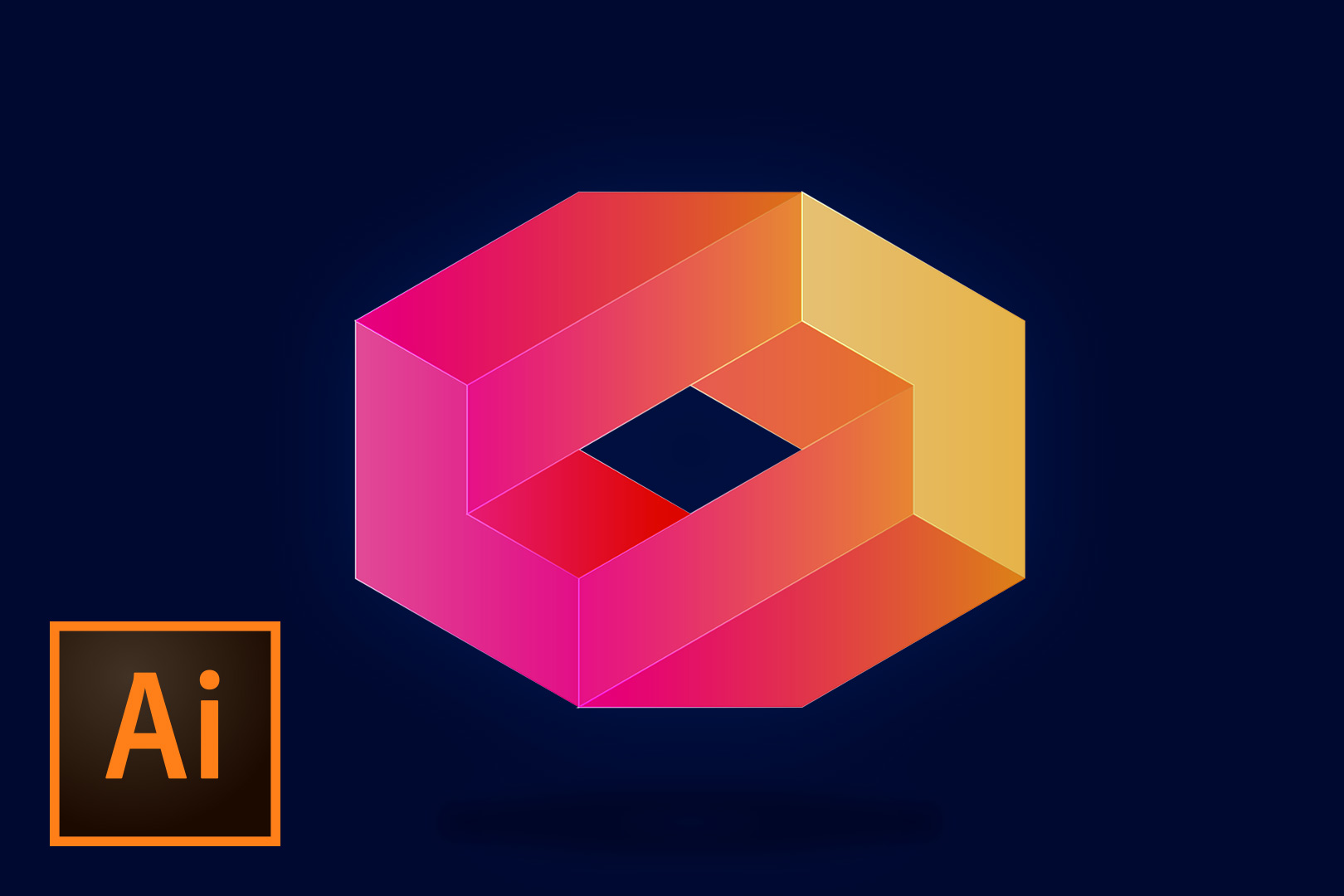 Create A 3d Logo Illustrator Tutorial Photoshop And Illustrator