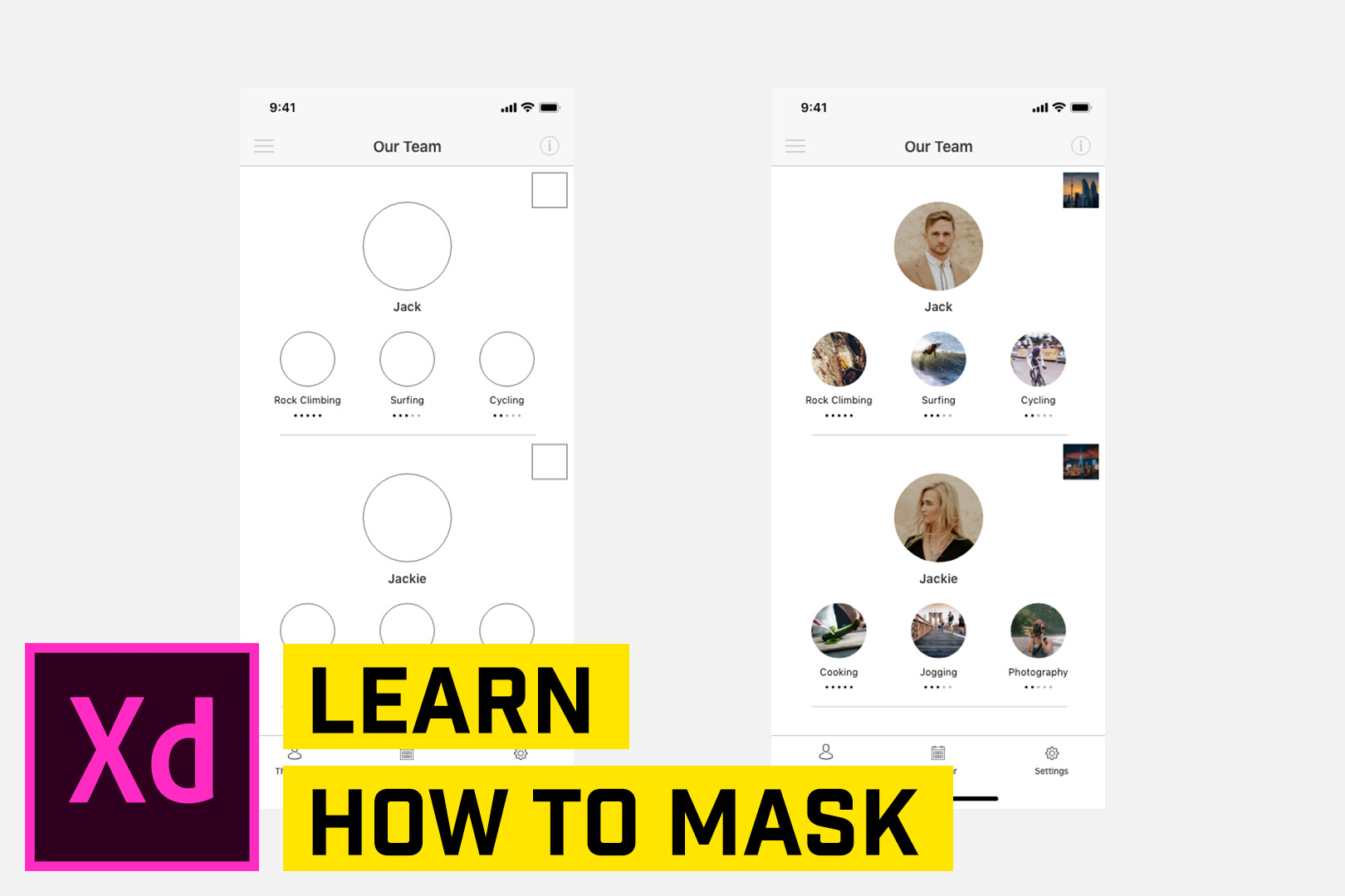 All About Masking in Adobe XD